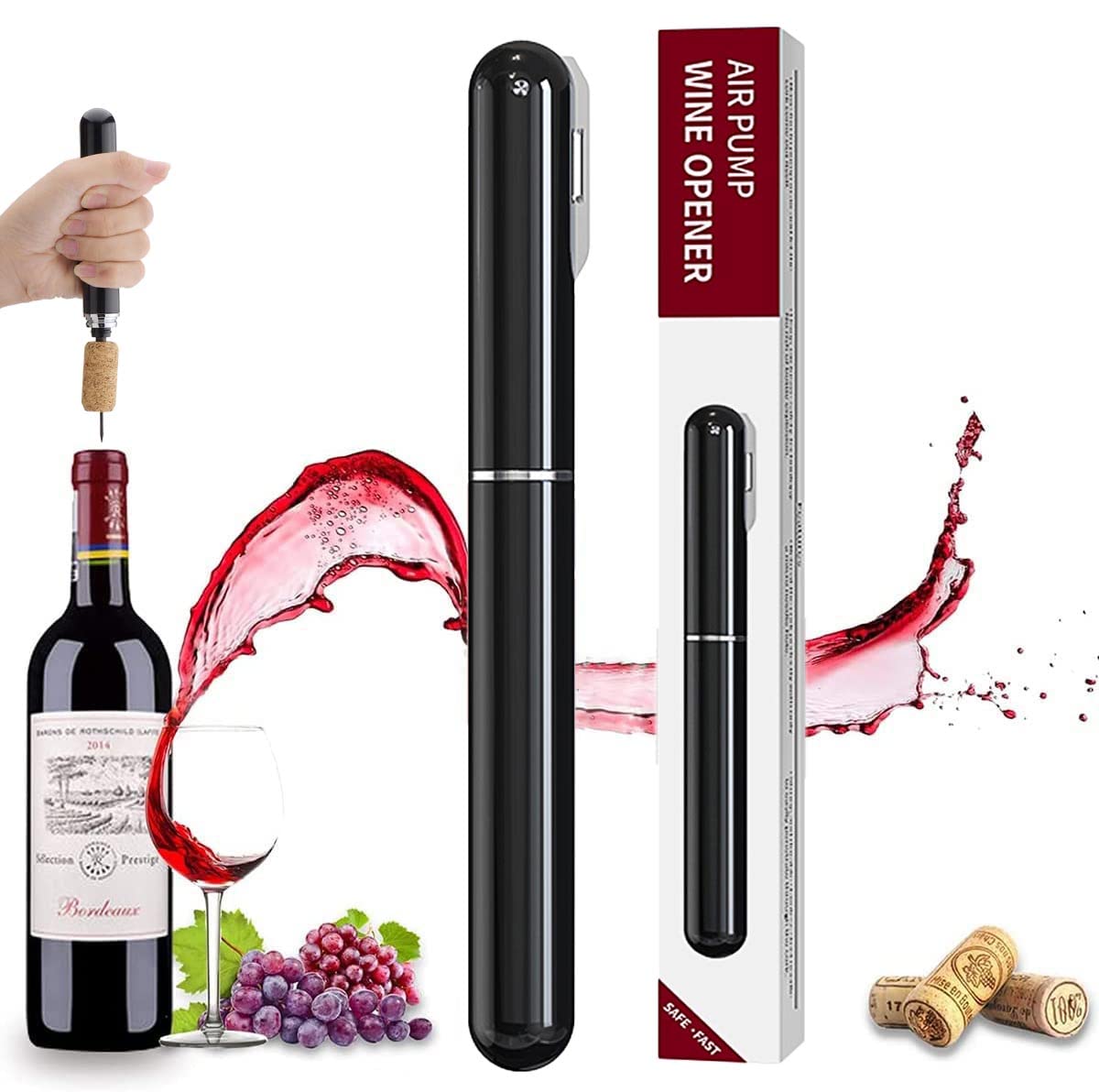 LAST DAY 49% OFF🔥Air pressure wine corkscrew🍾